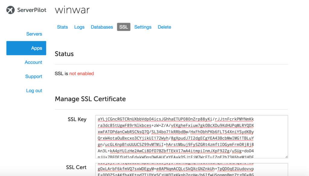Setting Up Ssl For Wordpress On Digital Ocean Using Serverpilot