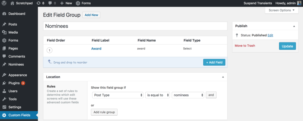 Using Gravity Forms & Custom Post Types Together | Winwar Media